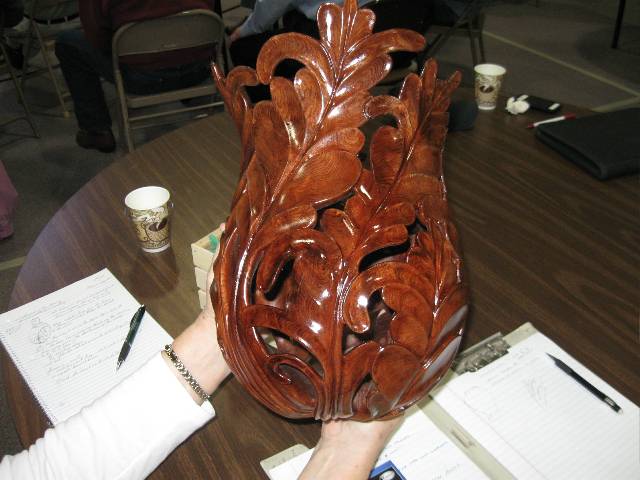 Ron Fleming demonstration was a great success! | Woodturners of ...